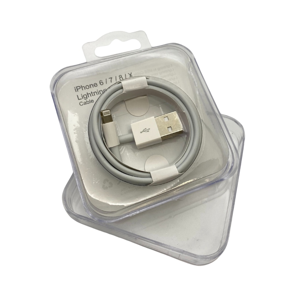 Cabo Iphone USB Lightning Foxconn 1m | Shopee Brasil