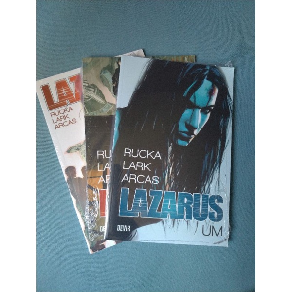 HQ Lazarus 1 ao 3 lacrado. | Shopee Brasil