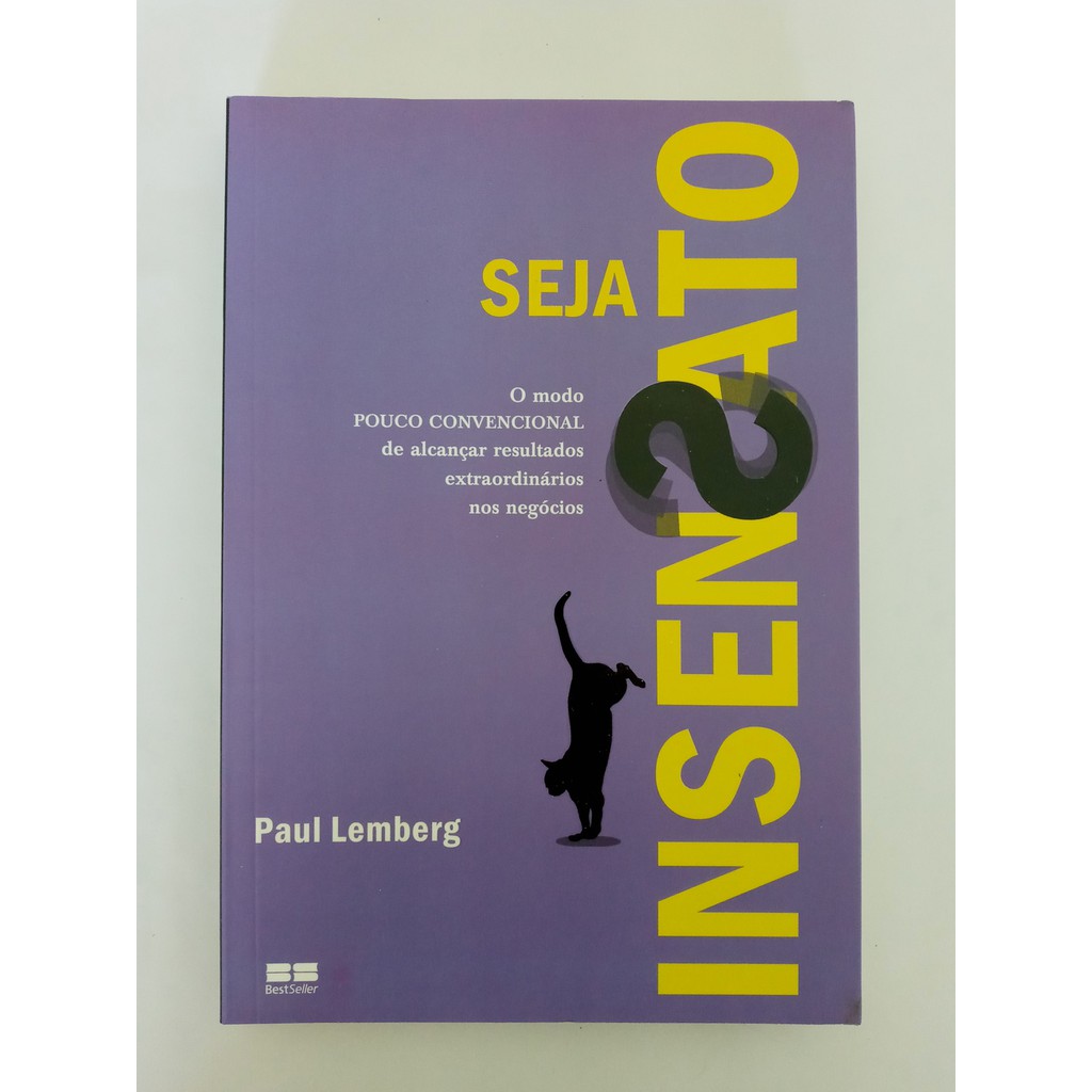 Livro - Seja insensato | Shopee Brasil