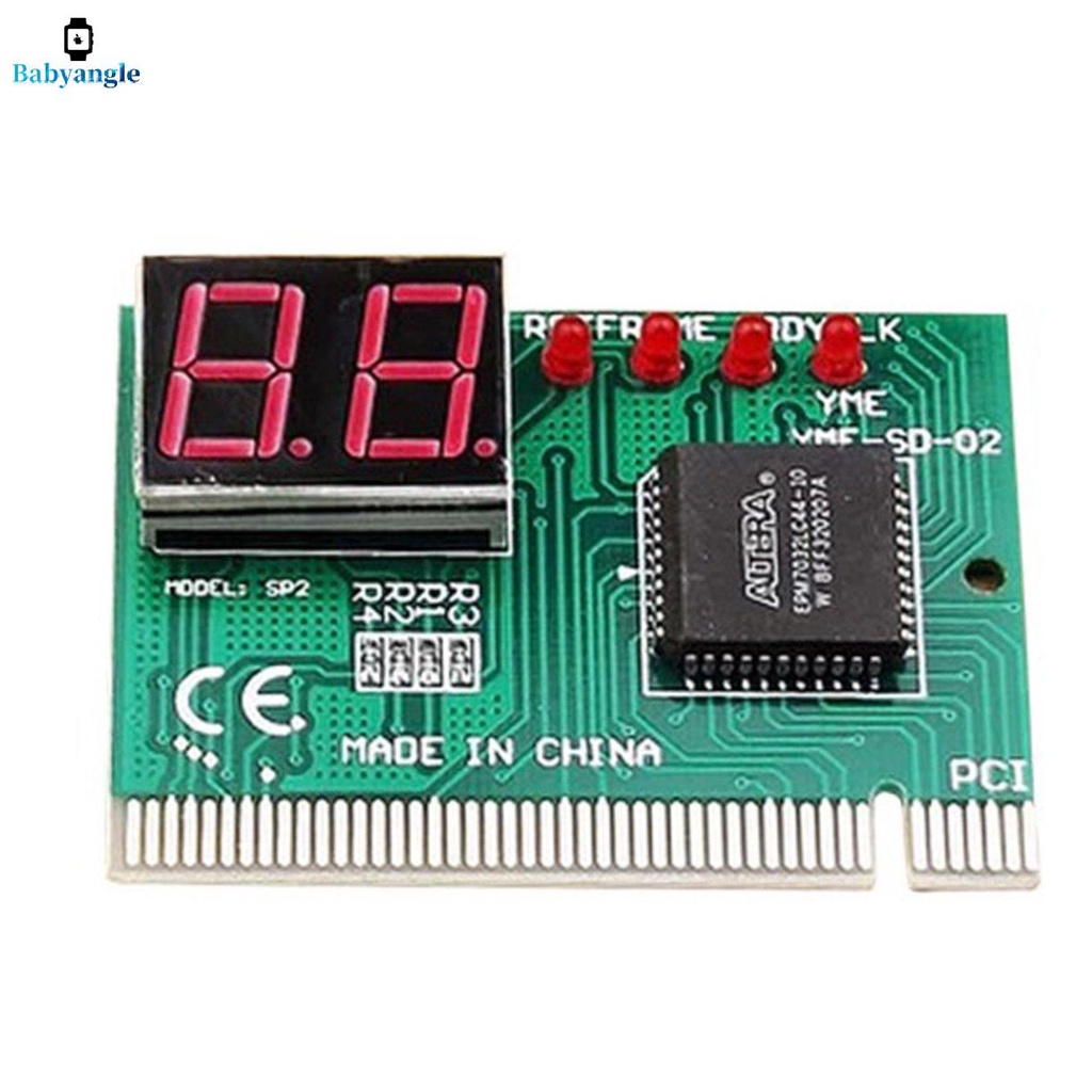 2 Digit PC Computer Mother Board Debug Post Card Analyzer PCI ...