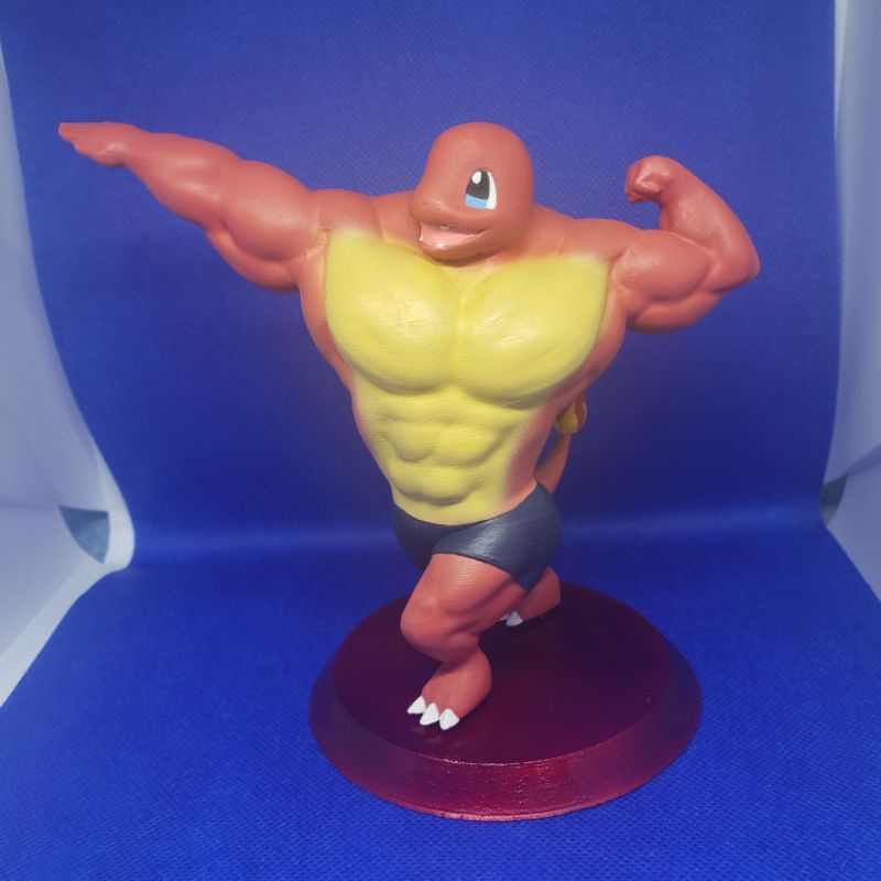 Action Figure Pokémon Charmander Maromba Ultra Swole | Shopee Brasil