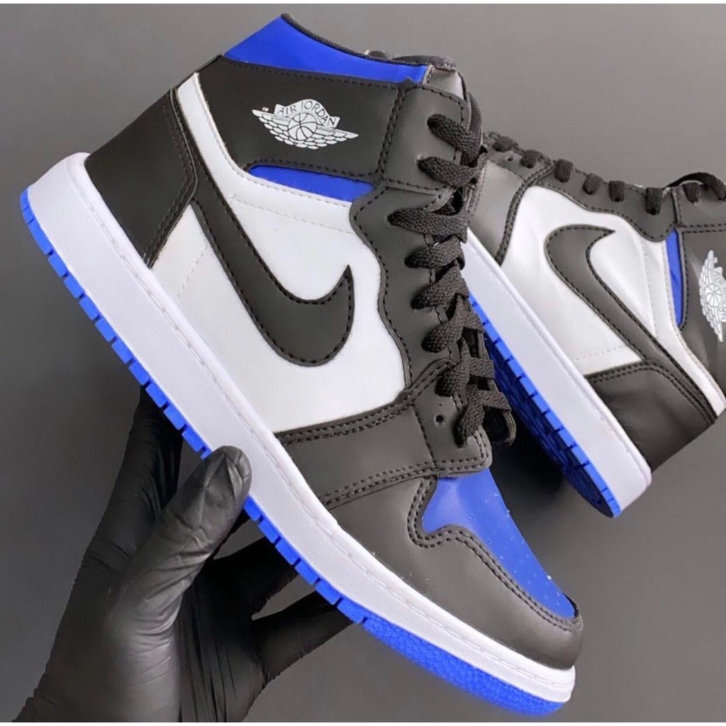 Tenis botinha Jordan azul unissex lançamento promoção - Escorrega o Preço