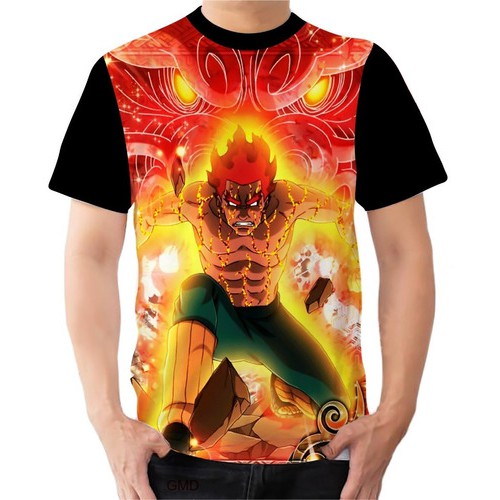 Camisa Camiseta Guy Noturno Maito Gai Jounin Konoha Portal | Shopee Brasil