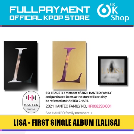 LISA - First Single Album LALISA (CD / KiT / SET) | Shopee Brasil