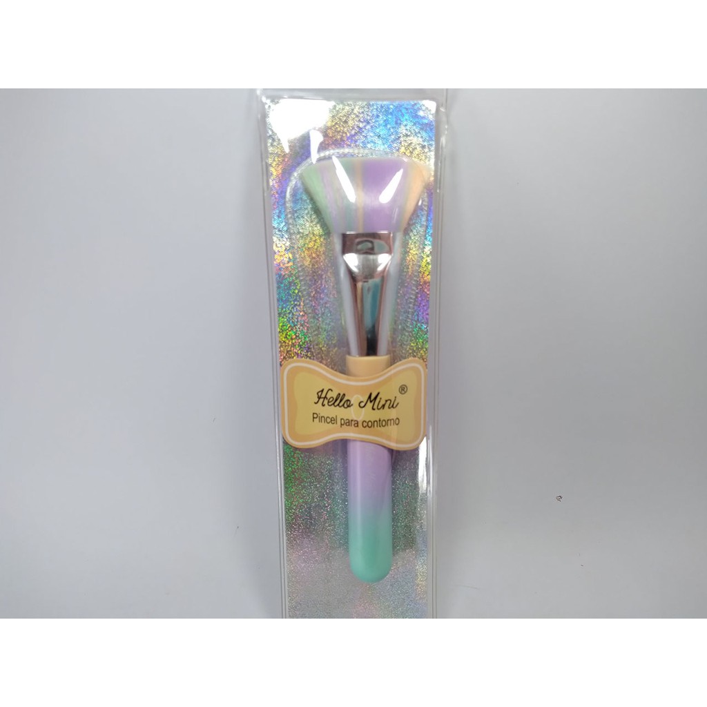 Pincel Profissional Para Contorno HelloMini Maquiagem de Rosto | Shopee ...