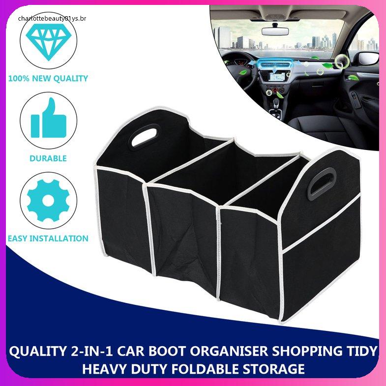 Organizador De Mala De Carro 2 Em 1 De Qualidade | Shopee Brasil
