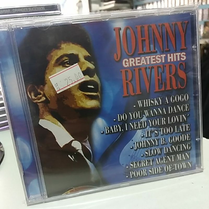 CD JOHNNY RIVERS -GREATEST HITS | Shopee Brasil