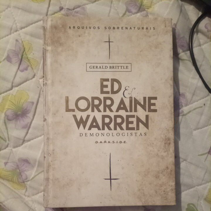 Livro - Ed e Lorraine Warren - Os Demonologistas Darkside | Shopee Brasil