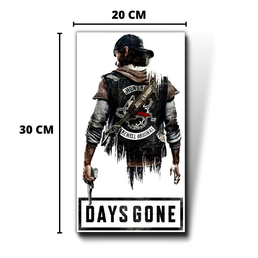 Placa Decorativo Poster Days Gone Game PS4 20x30CM Exclusiva | Shopee ...