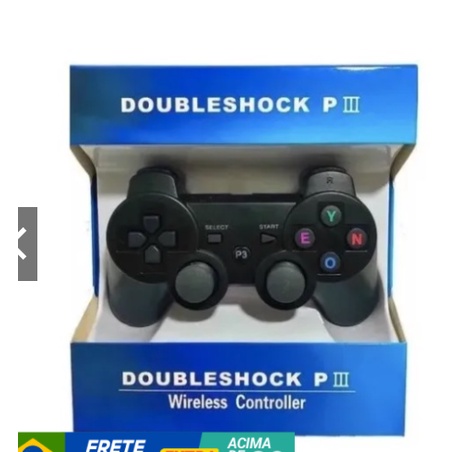 Controle Joystick P3 Compatível Ps3 Wireless Pronta Entrega | Shopee Brasil
