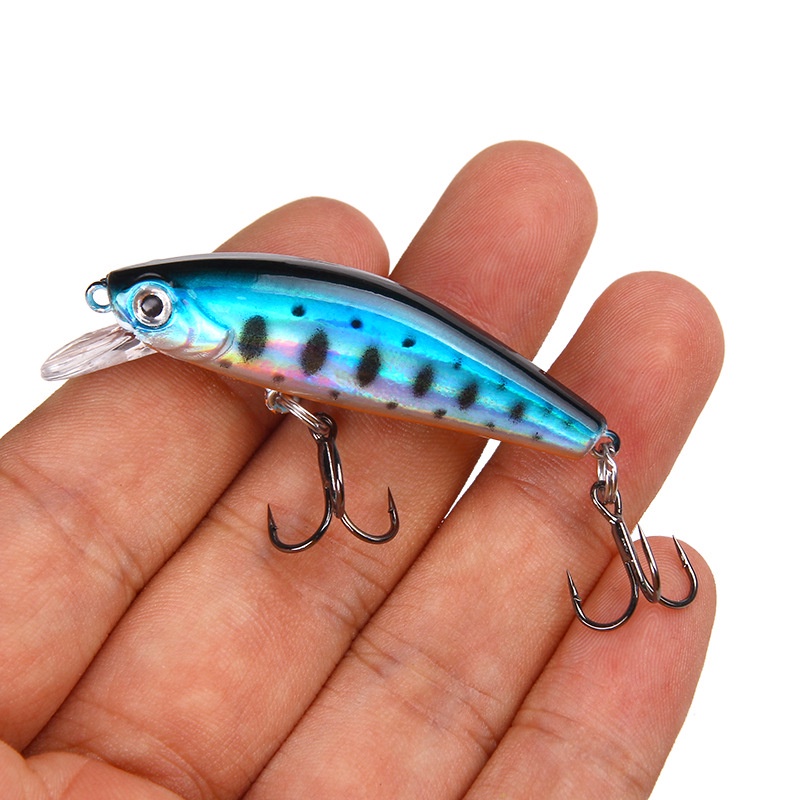 Isca De Pesca 4.5 cm / 2.8g Sinking Minnow Água Longo Lance Atração ...