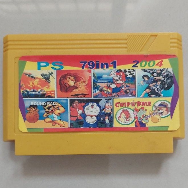 Fita Cartucho 79 em 1 Polystation Nintendinho Nes 8 Bits 60 Pinos. 79 IN 1 | Shopee Brasil