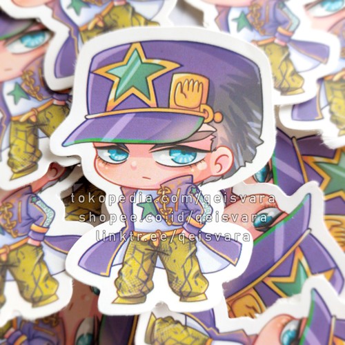 Jotaro Kujo Parte 6-Adesivos Fanmerch/Jojo's Bizarre Adventure JJBA ...