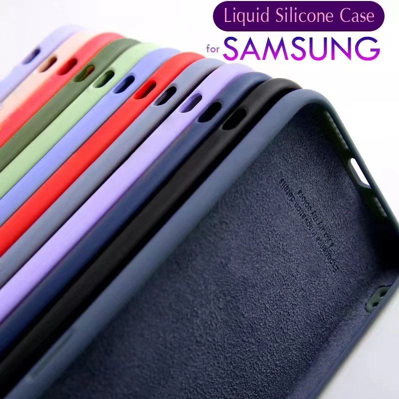 Capa Case de Silicone Tpu com Veludo Samsung Galaxy A01/A01Core/A02/A02S/A03/A03S - Escorrega o ...