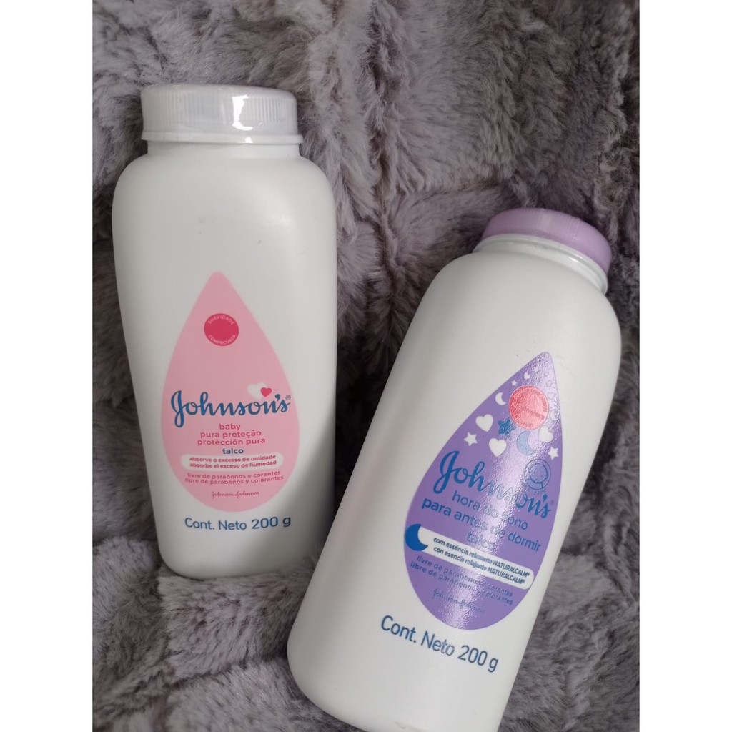 Talco Johnson's 200g | Shopee Brasil