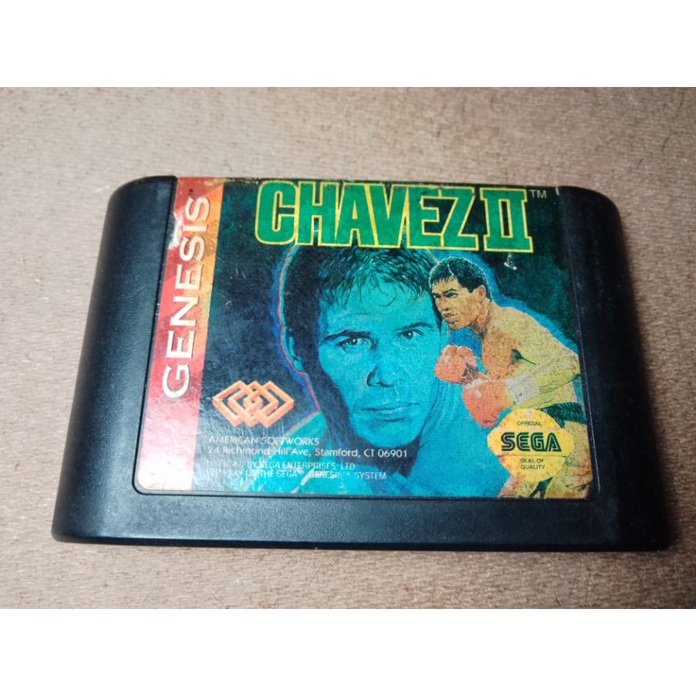 Jogo CHAVEZ II 2 MEGA DRIVE GENESIS Original | Shopee Brasil