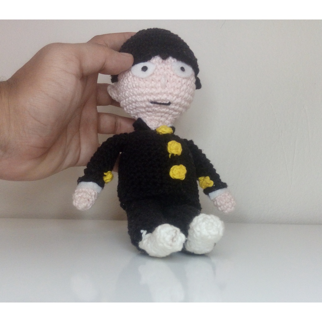 Mob - Mob Psycho 100 - Amigurumi | Shopee Brasil