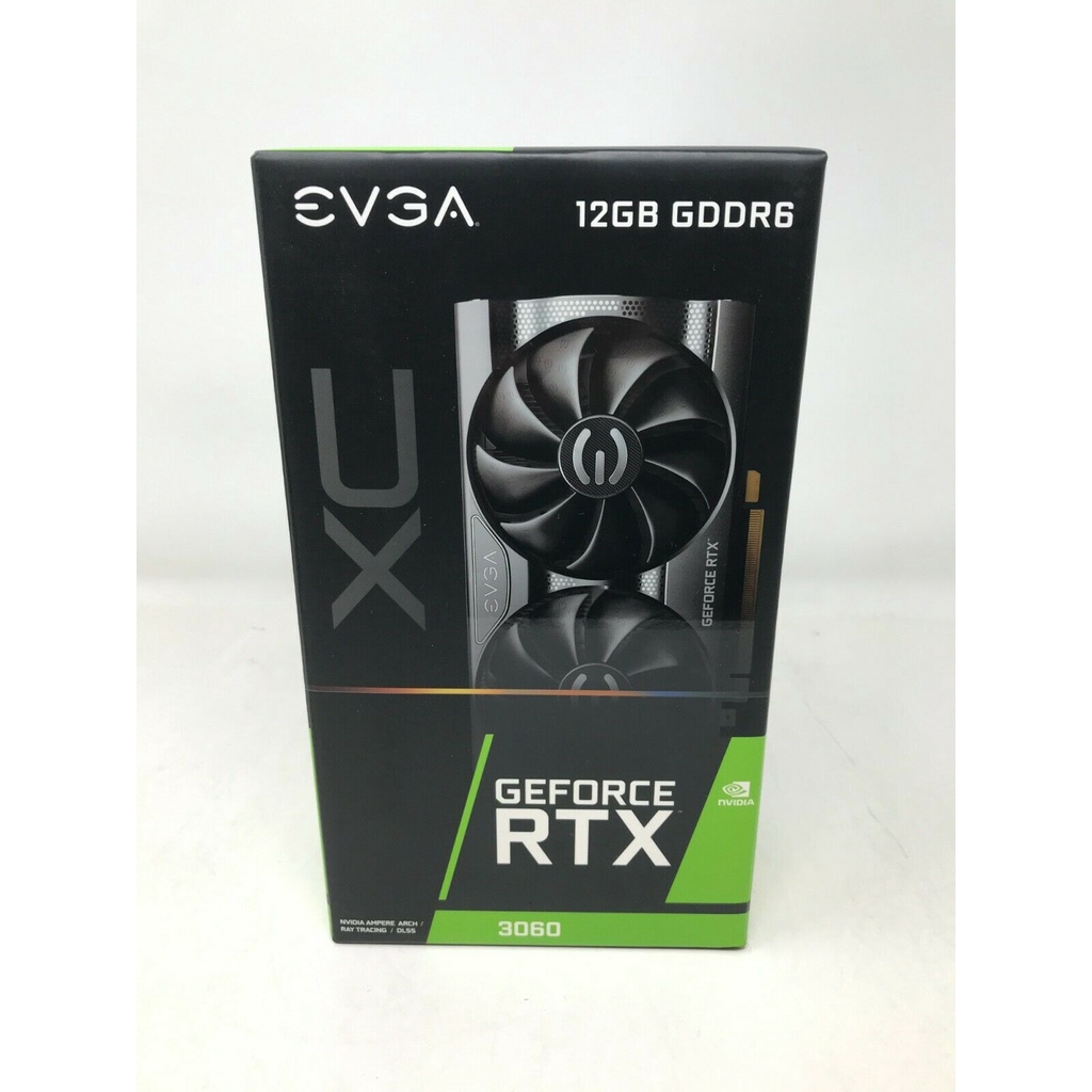 NOVO: EVGA GeForce RTX 3060 XC Gaming 12GB GDDR6 | Shopee Brasil