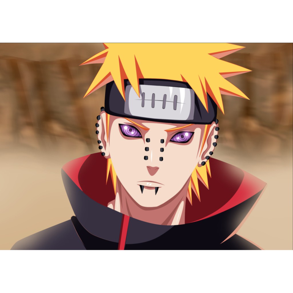 Placa Decorativa | Naruto | Pain | A4 | Shopee Brasil