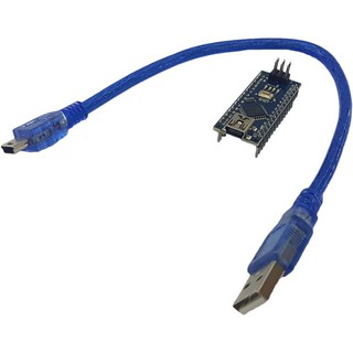 Placa Nano V3 Pino Soldado + Cabo Usb Para Arduino Nano | Shopee Brasil