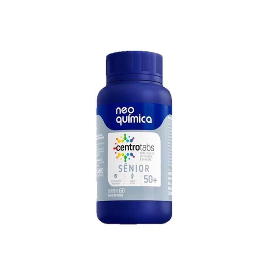 Centrotabs Senior 50+ 60 Comp Multivitaminico Para Idoso | Shopee Brasil