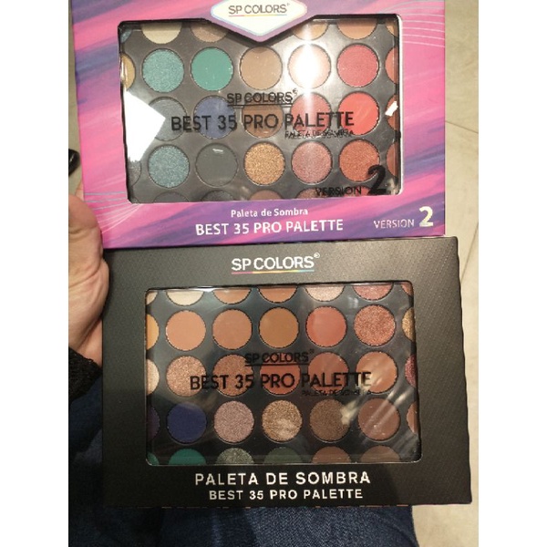 Paleta De Sombras Best 35 Cores Palette | Shopee Brasil