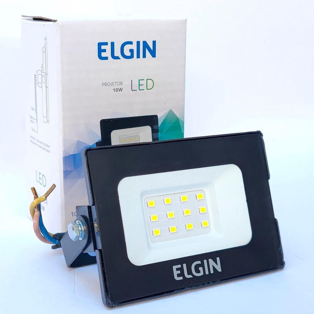 Kit Com 2 Unidades De Projetor Led Elgin 10W | Shopee Brasil