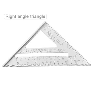 Esquadro Triangular Profissional De 7 Polegadas Em Alumínio | Shopee Brasil