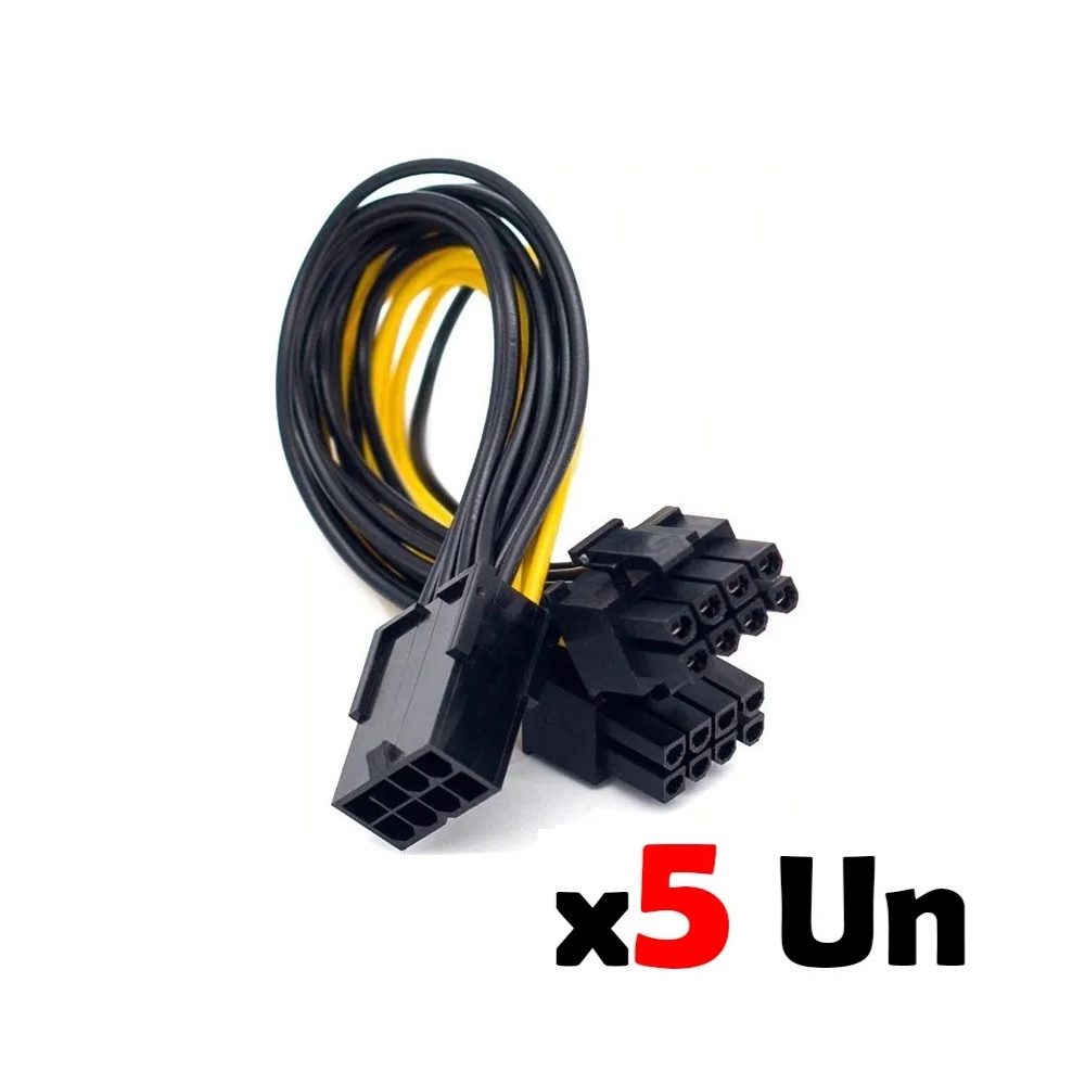 Duplicador Pci-express Cabo Y Splitter Extensor Multiplicador Energia ...