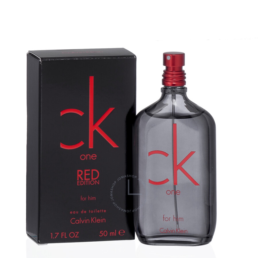 Perfume Ck One Red Edition For Him ( masculino ) 50ml Caixa Branca ...