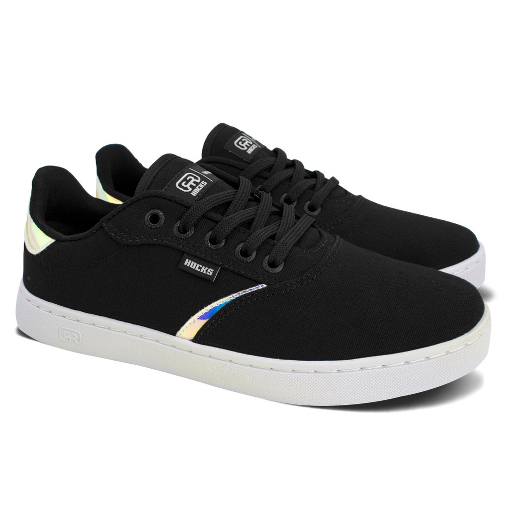Tênis Hocks Skate Trip Preto Iris Unissex - Escorrega o Preço