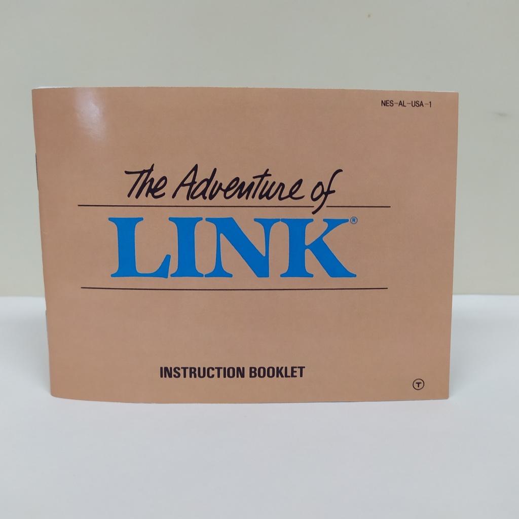 Zelda 2 The Adventure of Link - Manual do Jogo (NES) | Shopee Brasil