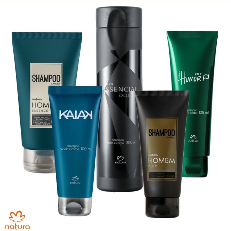SHAMPOO MASCULINO CABELO E CORPO NATURA ( FRAGRÂNCIAS) - ORIGINAL ...