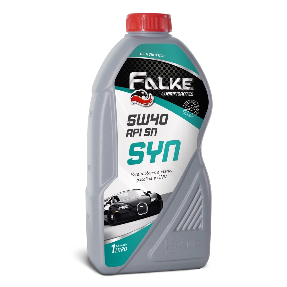 OLEO DE MOTOR SINTETICO FALKE SYN API SN SAE 5W40 | Shopee Brasil
