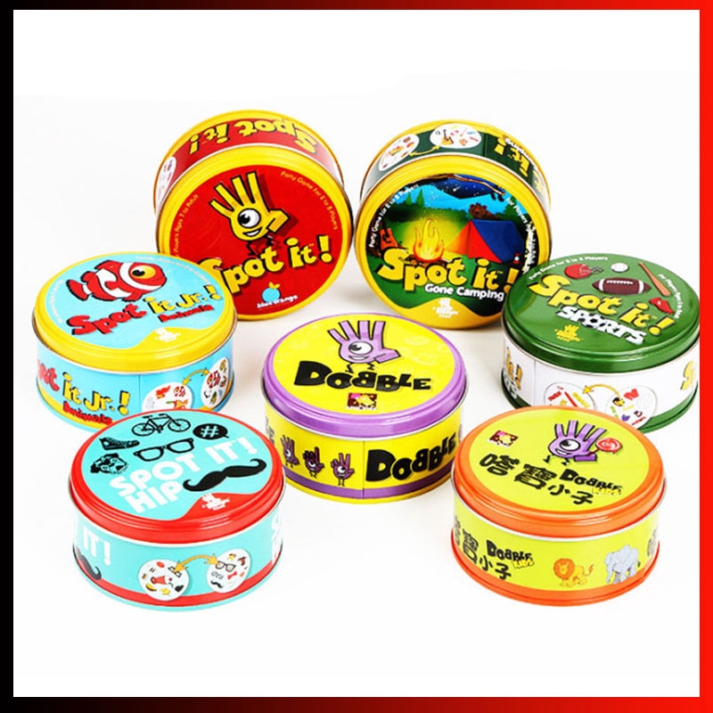 English Card Game Spot It Game Parent-child Puzzle Game Card Game Get ...