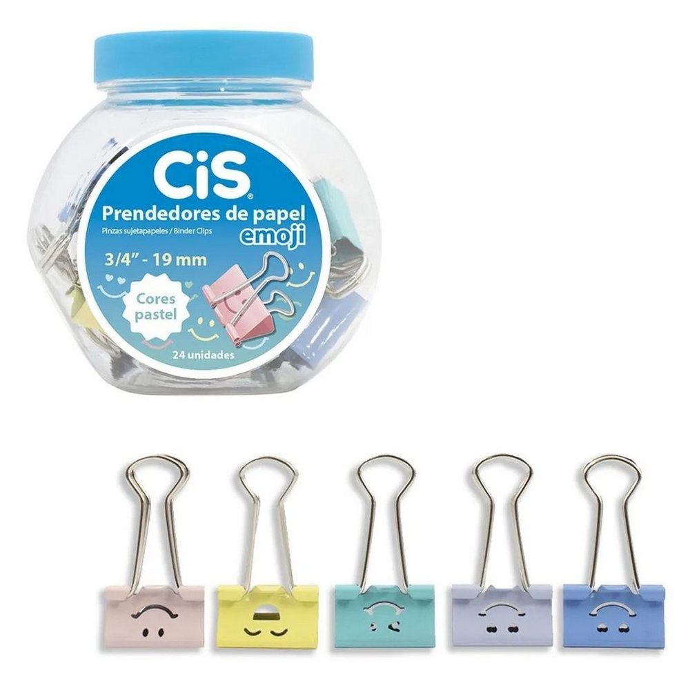 Mini Prendedores Cis de Papel Emoji | Shopee Brasil