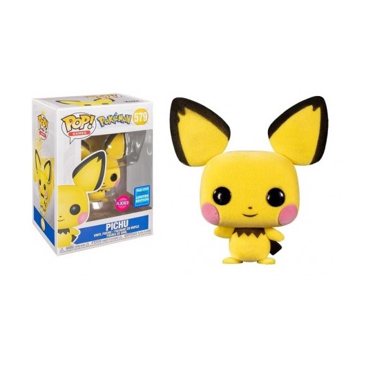 Funko Pop! Pokemon - Pichu #579 Exclusivo Flocked | Shopee Brasil