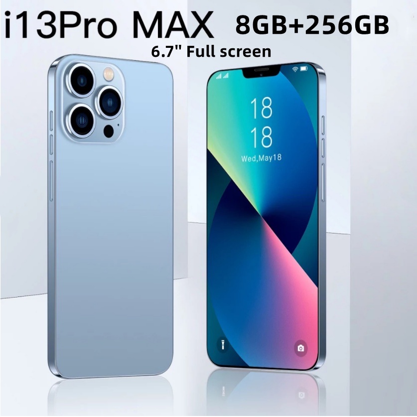 I13 Pro desbloqueado smartphone Android 10.0 telefone celular 10 núcleo de 16 GB + 1TB 7,5 ...