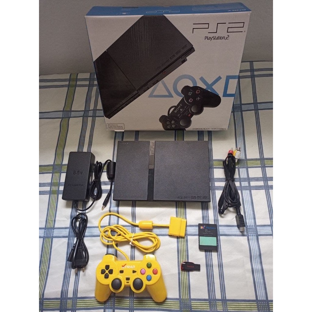 Ps2 Slim Com Opl - Playstation 2 Slim 64GB | Shopee Brasil