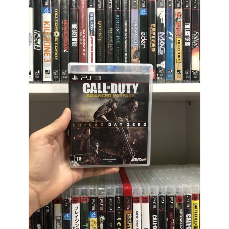 Call of Duty Advanced Warfare - Ps3 Playstation 3 Jogo de Tiro Midia ...