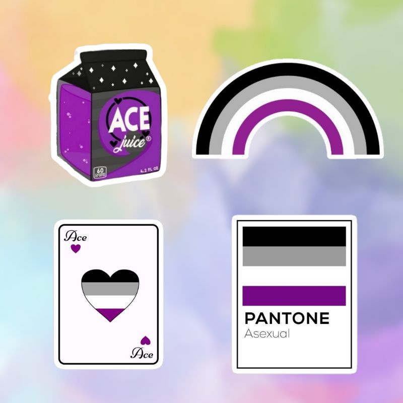 Stickers Ace Pride | Shopee Brasil