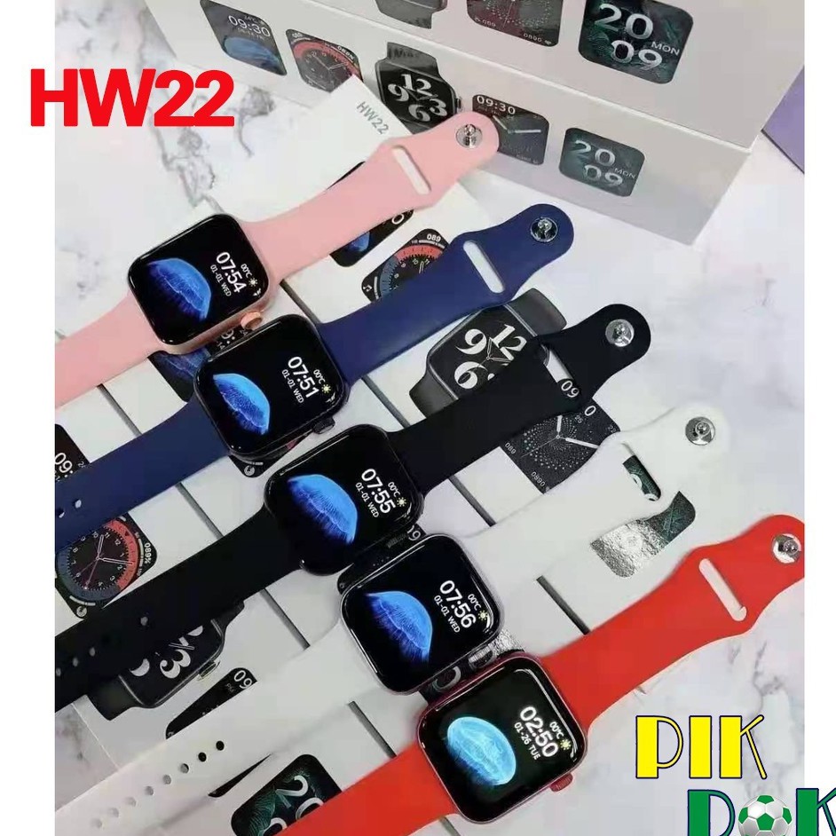 2021 Original IWO HW22/HW22 Plus Smart Watch 1.75 Inch Custom Dial Bluetooth Call 44mm Long ...