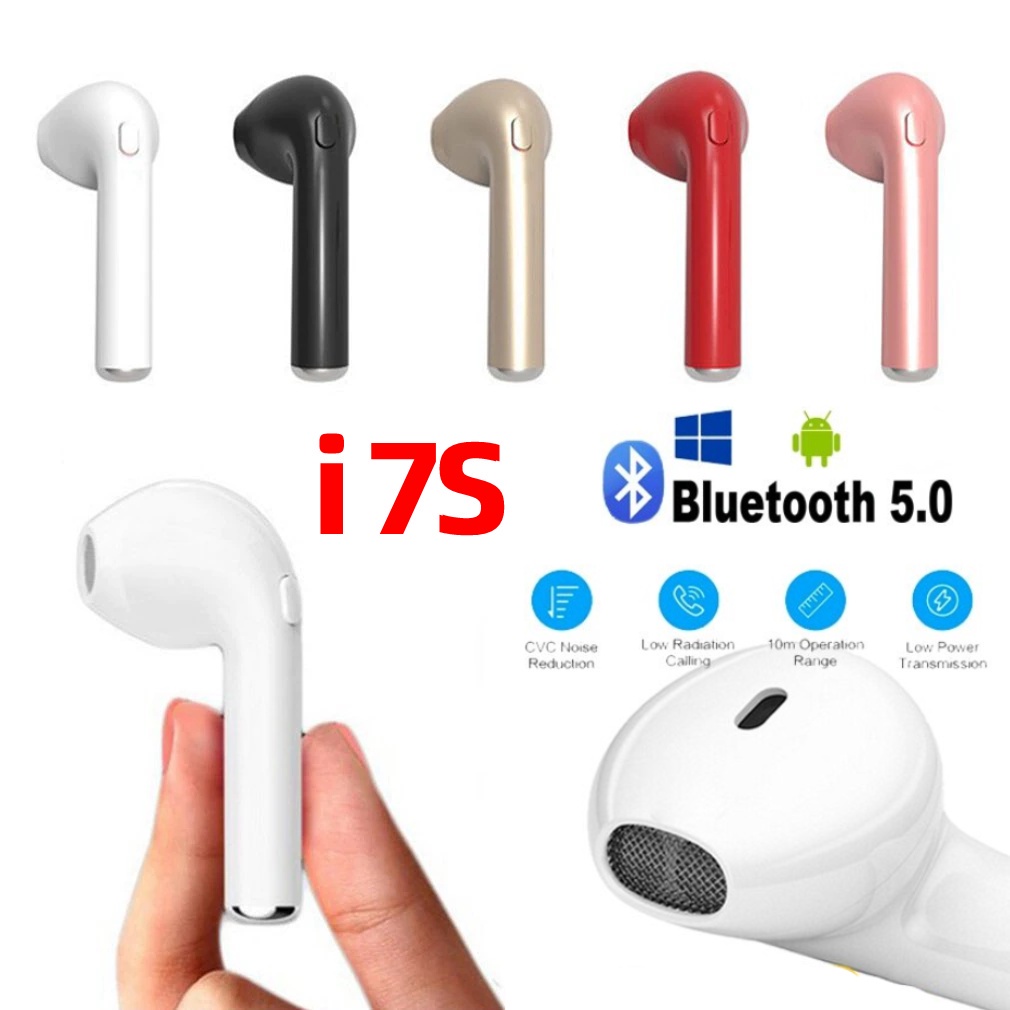 I7S Fone De Ouvido Sem fio Blutooth handsfree estéreo para Iphone ...