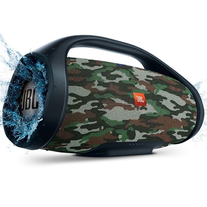 JBL Boombox mini portable Bluetooth wireless speaker promotes portable ...