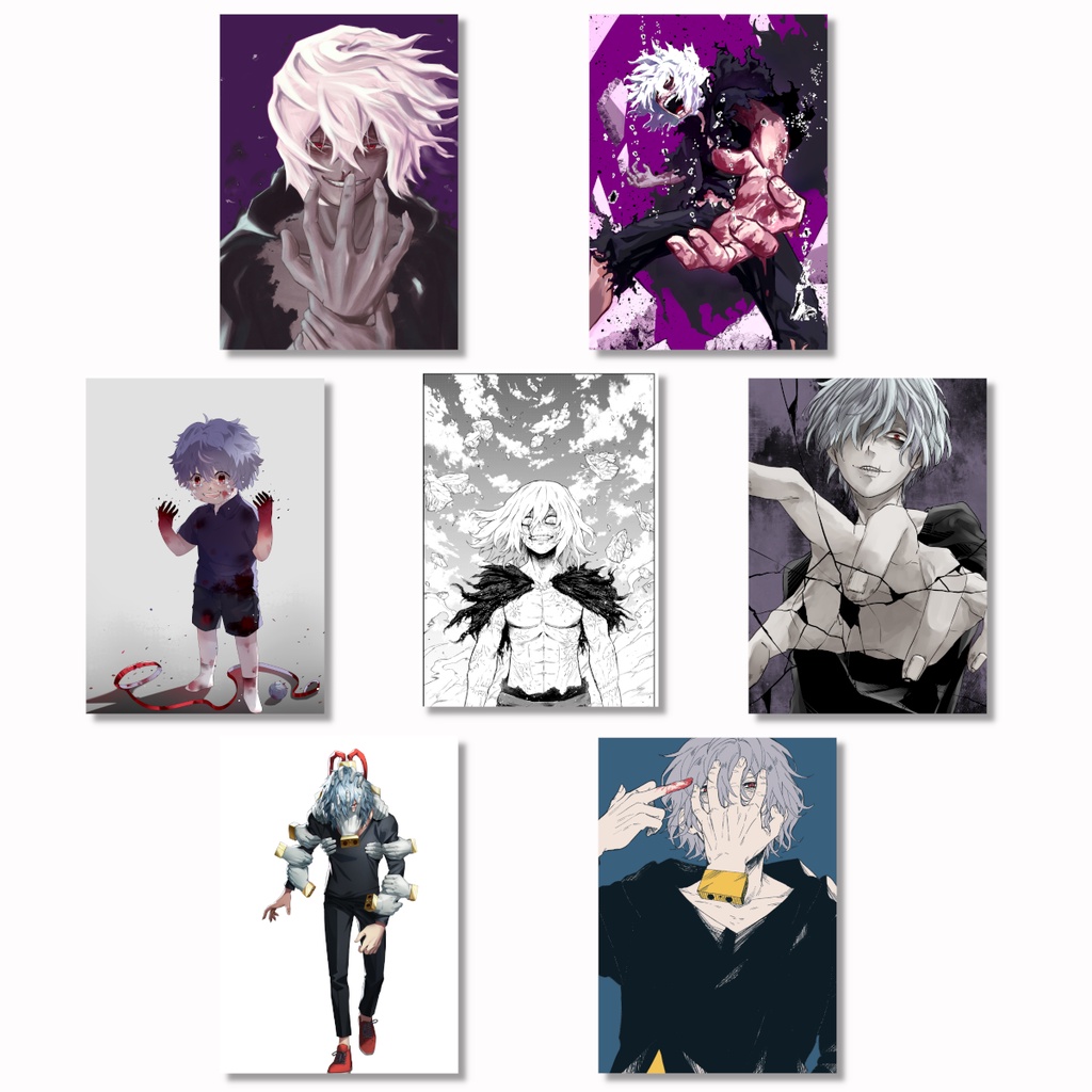 Placa Decorativa Tomura Shigaraki Boku no Hero Academia 20x30 Excelente ...