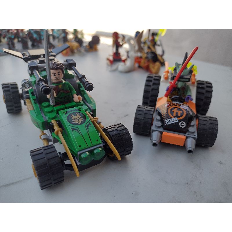 BUGGY FLORESTA LLOYD + CARRO CORRIDA COLE LEGO PARALELO | Shopee Brasil