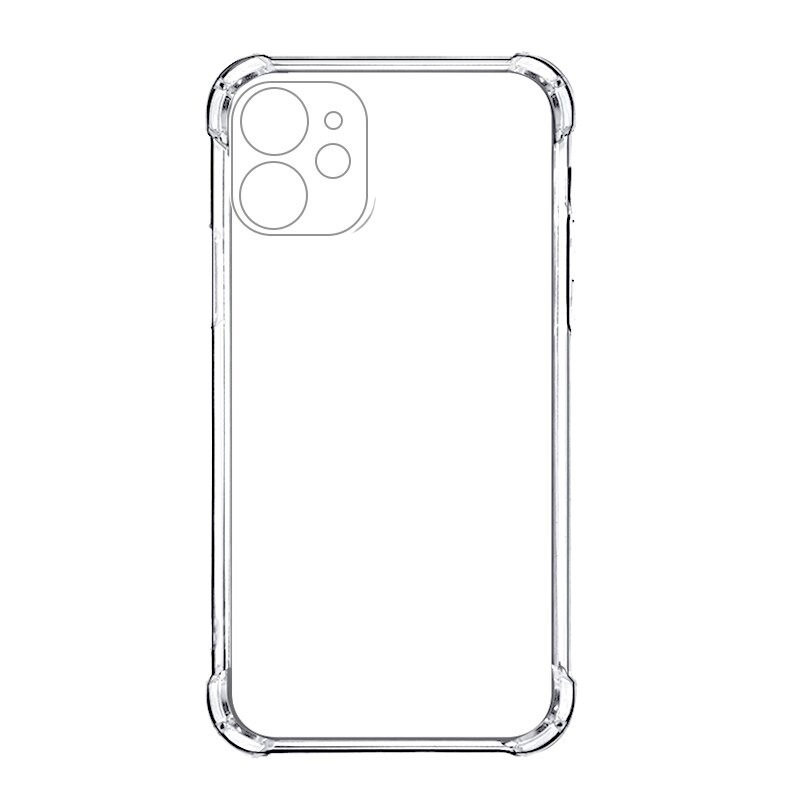 Capa Capinha Space Transparente Anti Impacto TPU Case Apple IPhone 12 12Pro 13 13Pro 14Pro 14 ...