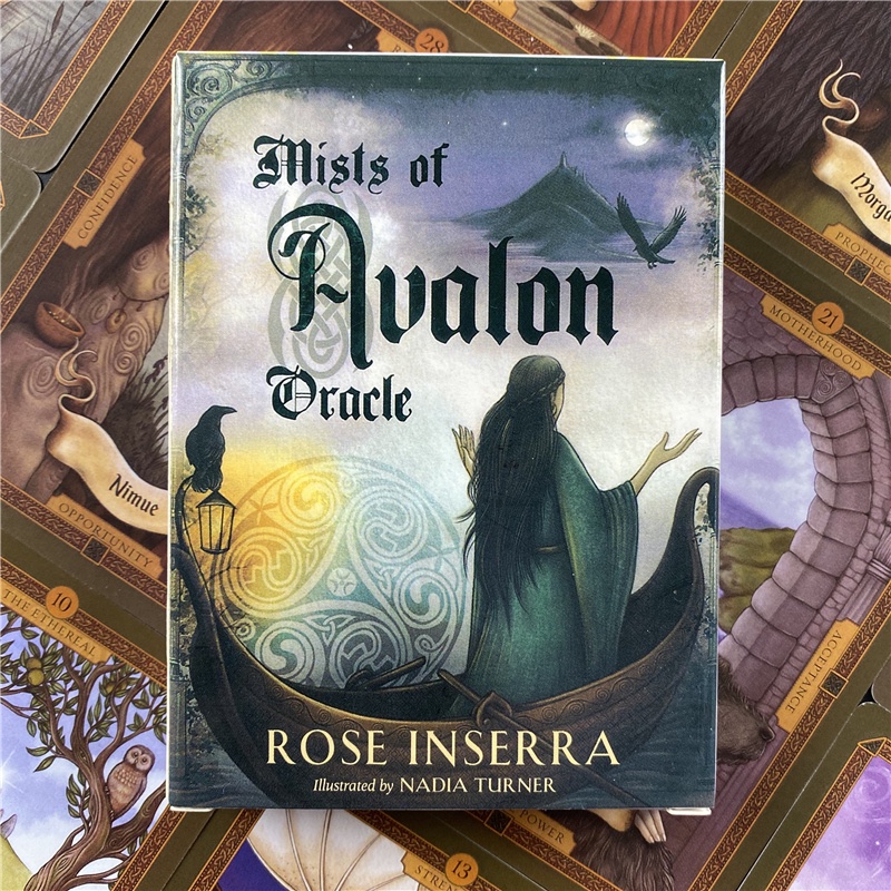 Card Series To The Legendary Isle Of Avalon Tarot Deck | Shopee Brasil