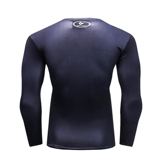 Camisa Compressao Justiceiro Manga Longa Rashguard Elastano | Shopee Brasil