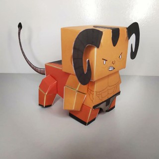 Boneco de papel papertoy Motaro - Ultimate Mortal Kombat 3 - Paper ...